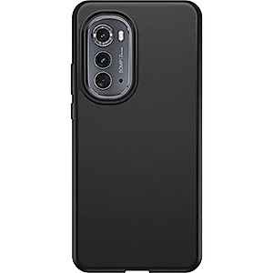 OtterBox Motorola Edge (2022 ONLY) Prefix Series Case - BLACK , ultra-thin, pocket-friendly, raised edges protect camera & screen, wireless charging compatible