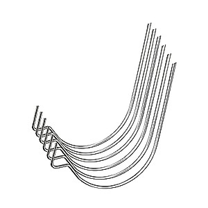 20 Pieces Stainless Steel Picture Hangers Super Hooks, Picture Drywall Hanging Hooks, PinCute Hercules Hooks Hangers Holds Up to 100 lbs, Hang Art, Clock, Shelves, Frames, or Planters (20)
