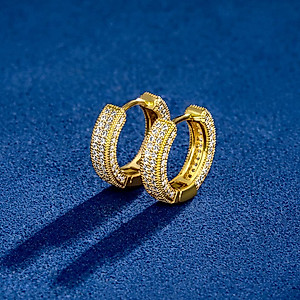 HELLOICE Moissanite Earring (Gold)