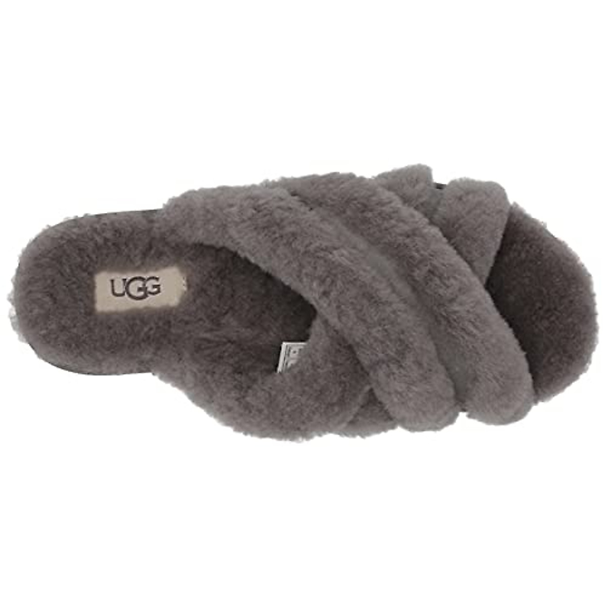 UGG Women's SCUFFITA Slipper, Charcoal, 9