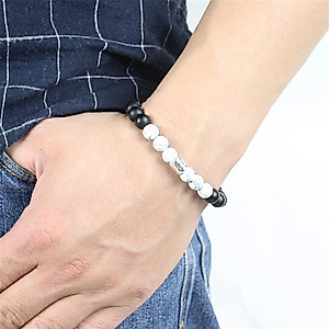 Taurus Zodiac Rings Necklace 12 Constellation Horoscope Distance Beaded Bracelet Necklace for Women Men Christmas Jewelry