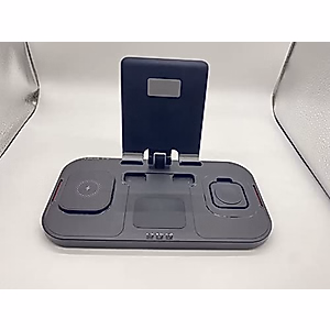 Wireless Charger 4 in 1 for Apple Wireless Charger for iPhone 14 Pro Max/13/12/11, AirPods Pro, iPad Stand, Watch Charger for iWatch Series 8/7/6/SE, Wireless Charging Station for Multiple Devices