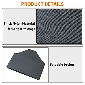 6 Pcs Large Size Wardrobe Clothes Organizers 5/7/9 Grids Foldable Clothes Organizers with Handles for Pants, Jeans, Sweater, T-shirt, Thin Coat, Dress 16.9 x 11.8 x 8.6 Inches Stackable Storage Bin