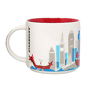 Starbucks You Are Here Series Hong Kong Mug, 14 Oz