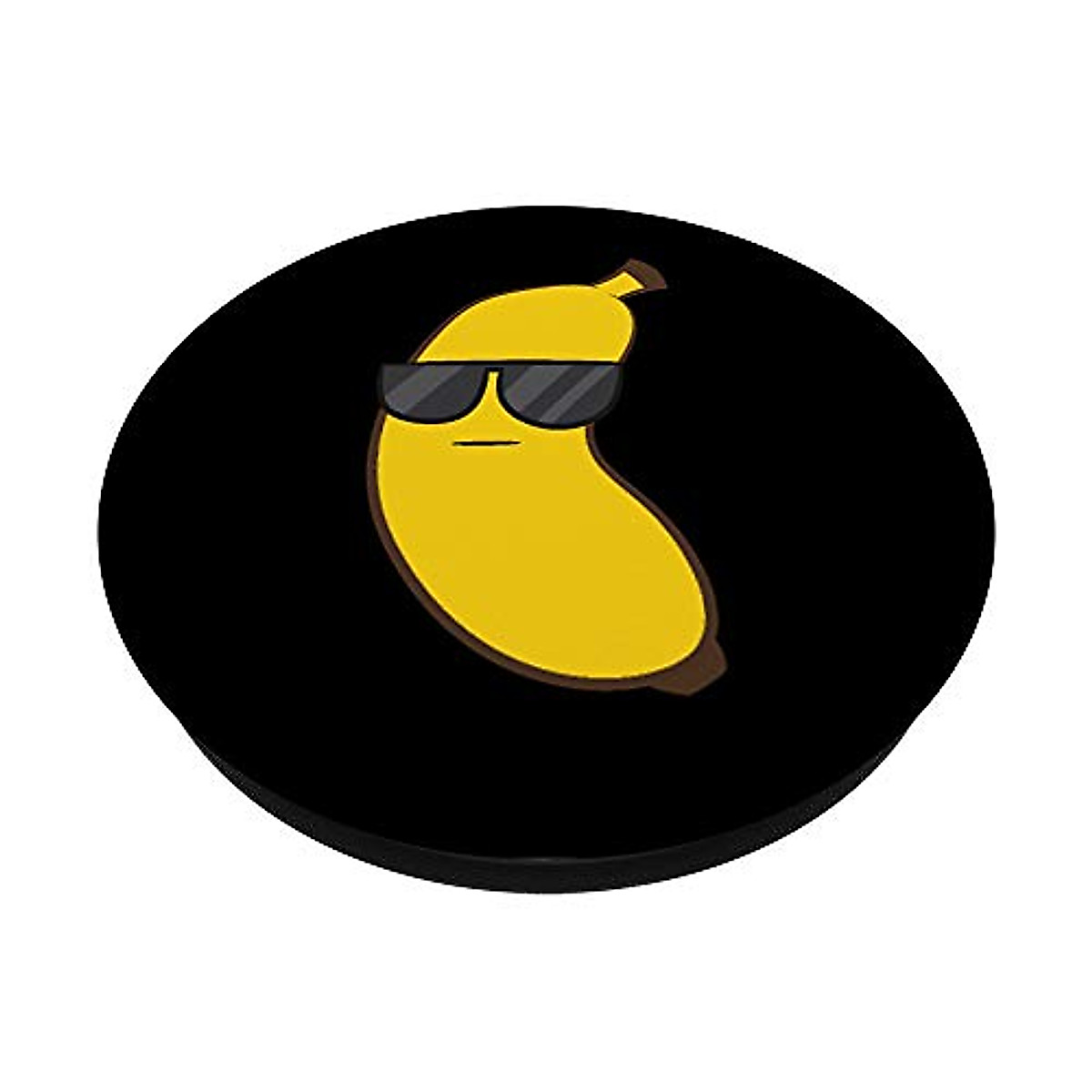 Summer Banana With Sunglasses Cute Banana PopSockets Swappable PopGrip