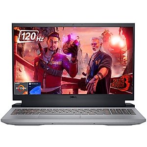 Dell G15 Gaming Laptop, 15.6" FHD 120Hz Display, AMD Ryzen 5 6600H Up to 4.5GHz(Beat Core i7-11600H), GeForce RTX 3050, 32GB DDR5, 2TB PCIe SSD, WiFi 6, RGB Keyboard, Type-C, HDMI, Win 11 Pro