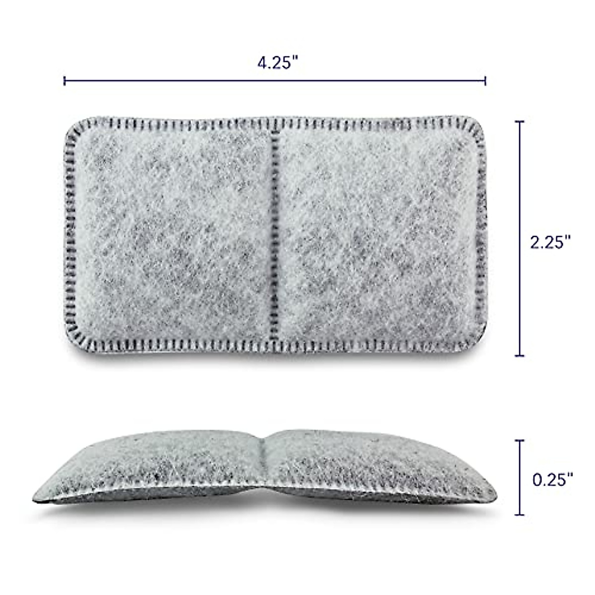 PetStandard Filters for Petmate Fresh Flow Pet Fountains (12 Pack)