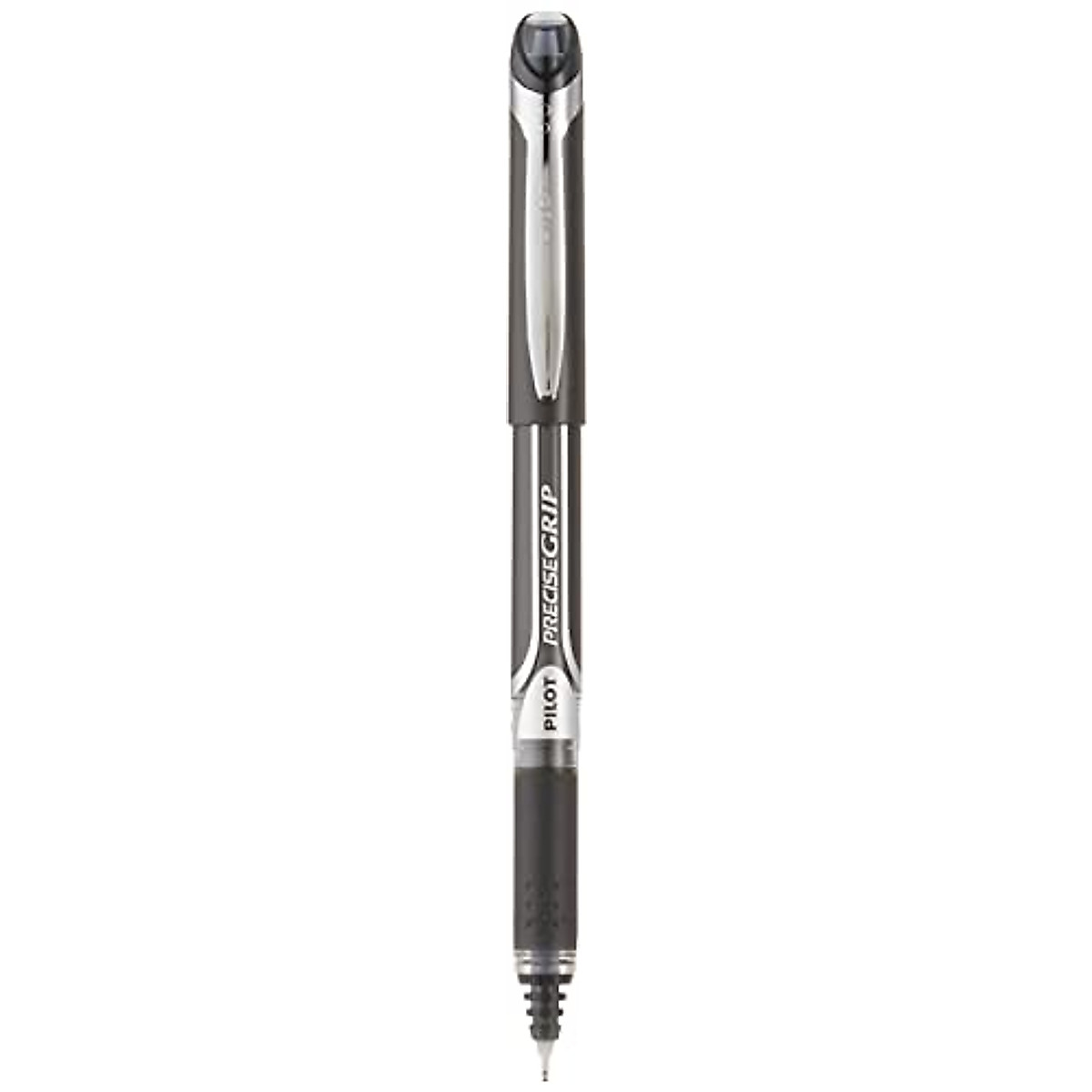 PILOT Precise Grip Liquid Ink Rolling Ball Stick Pens, Bold Point, Black Ink, 12-Pack (28901)