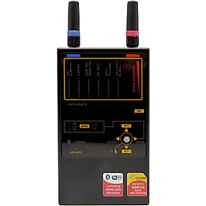 DefCon iProtect by DiscoverIt DD1207 Multi-Channel Signal Detector for Digital Wireless Protocols, Black