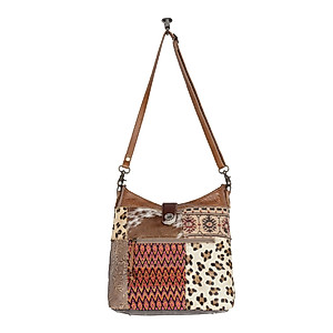 Myra Bag Peruvian Brown Shoulder Bag S-4415