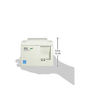 Star Micronics, TSP143IIU WHT US, ECO-Friendly Receipt Printer, USB (cable incl.), Auto Cutter, Internal Power Supply with Power Cable Incl.