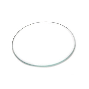 Lens, Plano Convex - 25mm Diameter - 71mm Focal Length - for Optics Experiments - Eisco Labs