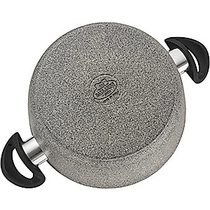 BALLARINI Parma by HENCKELS 4.8-qt Nonstick Dutch Oven with Lid, Made in Italy, Durable and Easy to clean