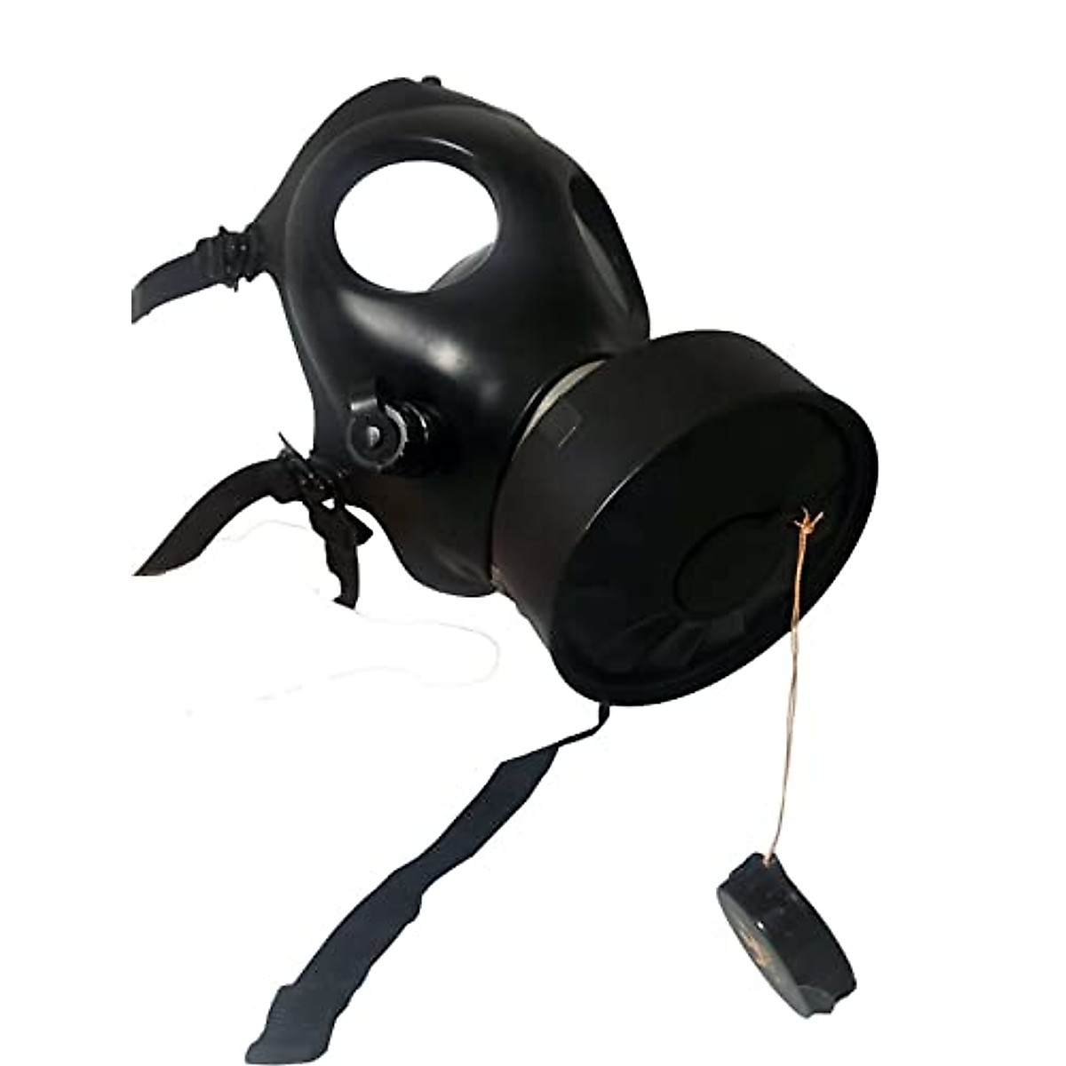 KYNG Israeli Rubber Respirator Style Mask Protection w/Premium Black KYNG 40mm Premium FILTER Canister For Industrial, Chemical Handling, Halloween, Painting, Welding, Prepping, Emergency Preparedness