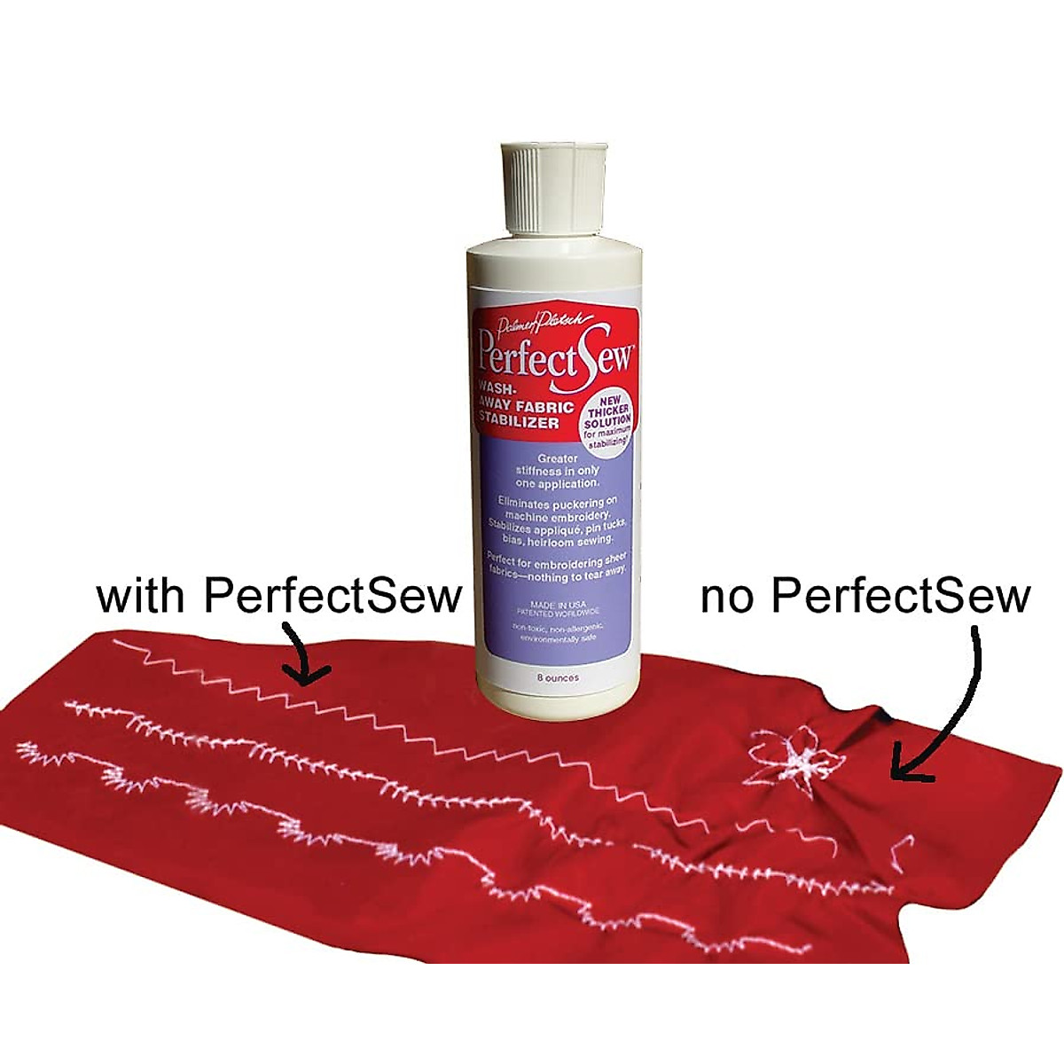 Palmer Pletsch Perfect Sew Wash Away Fabric Stabilizer 8 Ounces