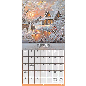 2023 Country Road by Abraham Hunter Wall Calendar