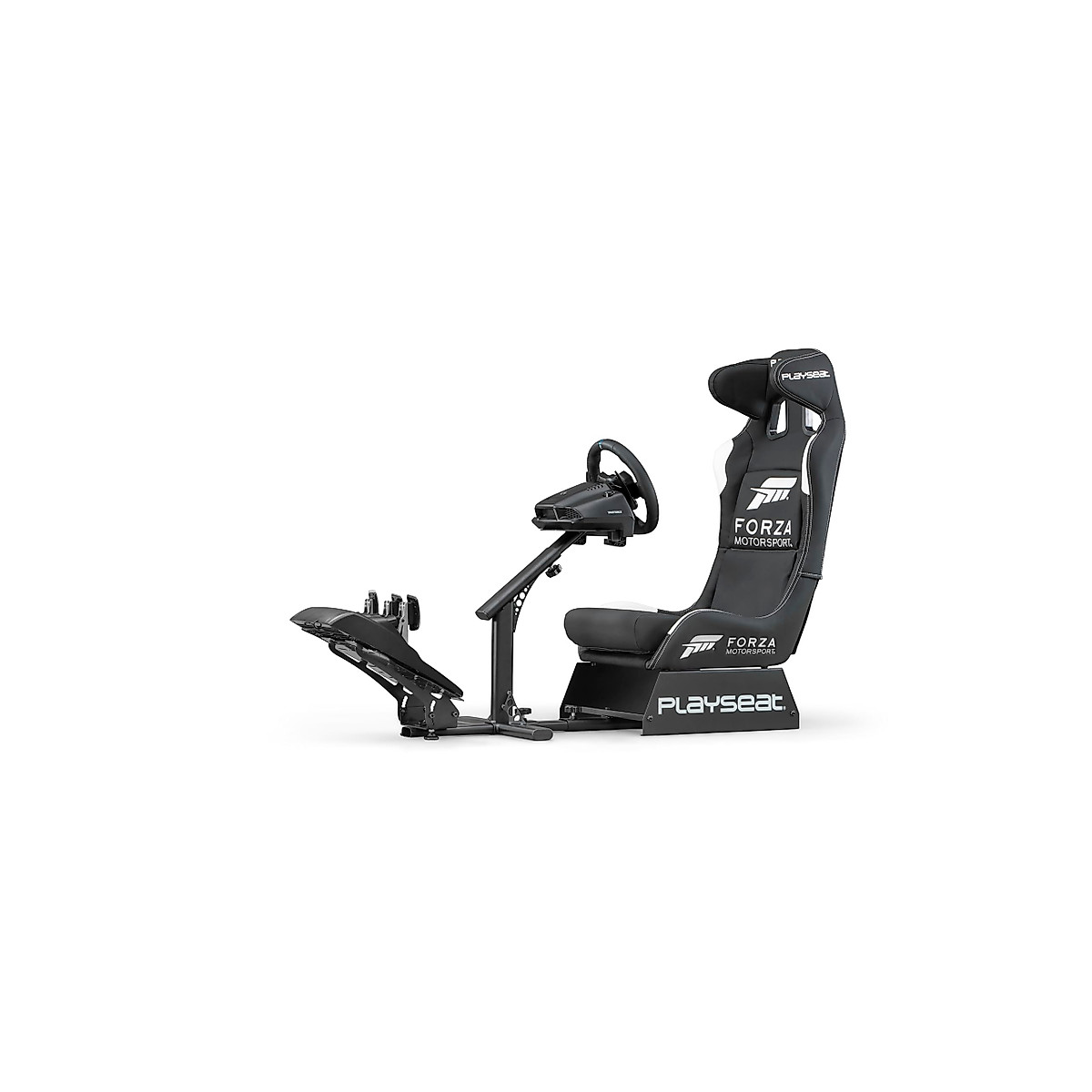Playseat Evolution Pro Sim Racing Cockpit | Comfortable Racing Simulator Cockpit | Adjustable | Compatible with All Steering Wheels & Pedals on The Market | Supports PC & Console | Forza Motorsport