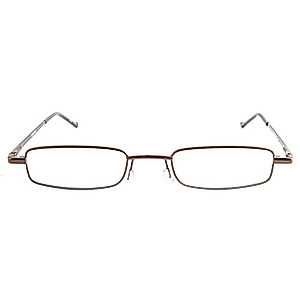 DoubleTake 2 Pairs of Classic Readers in Slim Pen Clip Portable Hard Case Reading Glasses, (1.75x)