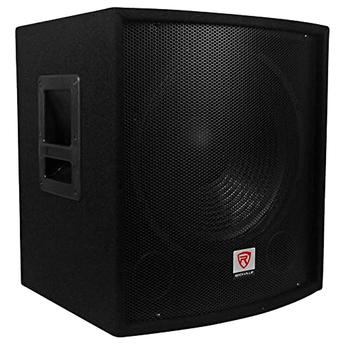 Rockville SBG1158 15" 800W Passive Pro DJ Subwoofer, MDF Cabinet/Pole Mount, Black