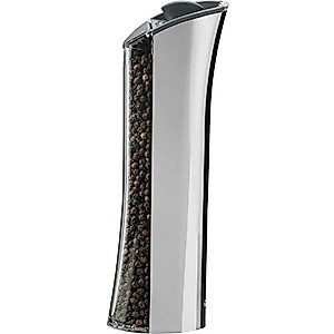 Trudeau Plus Pepper Chrome Graviti Mill, 8", Silver (07117021)