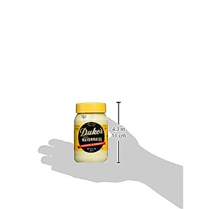 Dukes Real Mayonnaise - Two 8 Fl Oz Jars