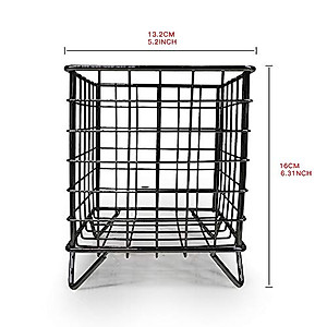 RECAPS Coffee Pod Storage Holder Kitchen Organizer Compatible with Nespresso Black Stores Coffee Pods, Tea Bags and Sugar Packets