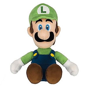 Sanei Super Mario All Star Collection 10" Luigi Plush, Small