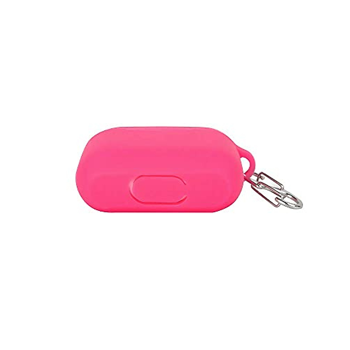 Felony Case – Soft Silicone AirPods Pro Case - Neon Pink | Shockproof, 360° Protective Apple Airpods Case Cover with Keychain | Wireless Charging Compatible with Front LED Visible