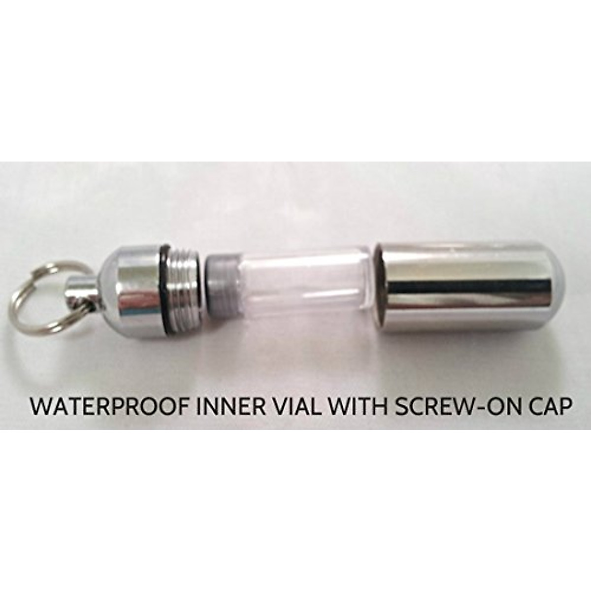 Pasco Specialty Products - Family Assortment of Ten Brushed Silver Cremation URN with Lovely Tube & Instructions - with 10 Velvet Pouches, 10 Ball-Chains & Fill Kit - Made in USA