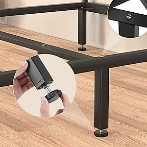 4PCS Adjustable Height Center Support Leg for Bed Frame, Bed Support Legs, Heavy Duty Bed Frame Support Legs, Bed Frame Legs Replacement for Furniture (8.6" - 11")