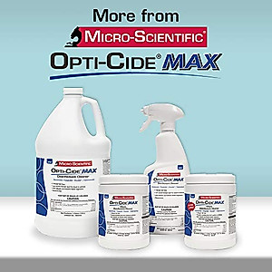 Micro-Scientific Opti-Cide3 Medical Disinfecting Wipes Healthcare Grade Disinfectant Cleaner Surface Wipes - OCW06-100