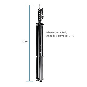 Hyperkin VR Tripod Stand for HTC Vive Base Stations 1.0 and 2.0/ Oculus Rift Constellation (2-Pack)