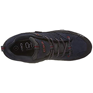 CMP Men's Low Rise Hiking Boots, Grey Asphalt Syrah 62bn, 6.5