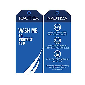 Nautica womens Diver Nylon Small Crossbody Bag Purse With Adjustable Shoulder Strap Cross Body, Black, One Size US