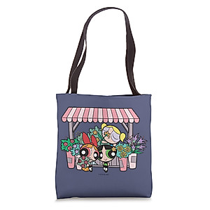 Powerpuff Girls Flower Power Tote Bag