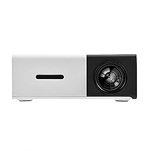 Phone Projector High Peak Mini Space Black Mini Stylish Home Theater Portable Led Projector Projectors Multimedia Player Us Plug Black White (Black and White)