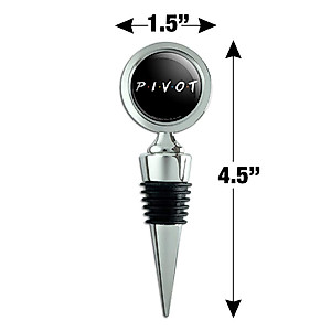 Friends PIVOT Wine Bottle Stopper