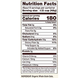 Bob's Red Mill Organic Old Fashioned Rolled Oats, 16 Oz