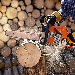 Abroman 3 Pack S62 18 inch Chainsaw Chain 3/8" Pitch .050" Gauge 62 DL for Craftsman Homelite Echo CS370 CS370F CS400 Poulan Pro 2050 2055 P3818 P3314 Remington RM4214 RM4216 RM4218 Saw