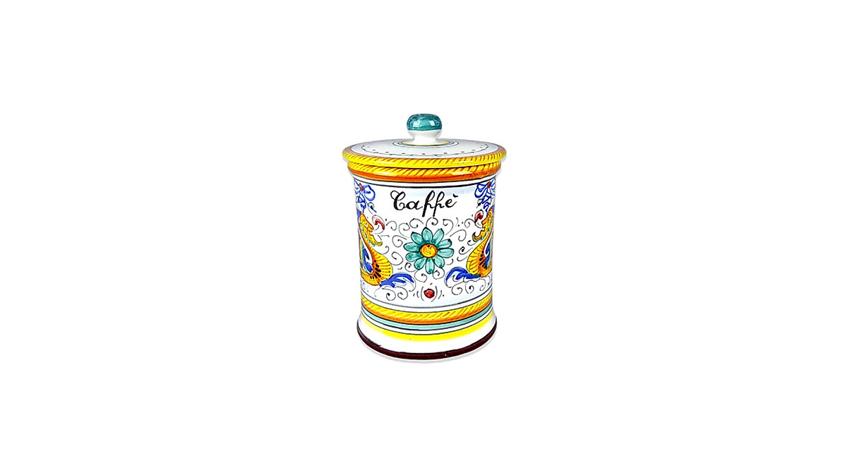 Authentic Raffaellesco Coffee Jar - Handcrafted in Italy