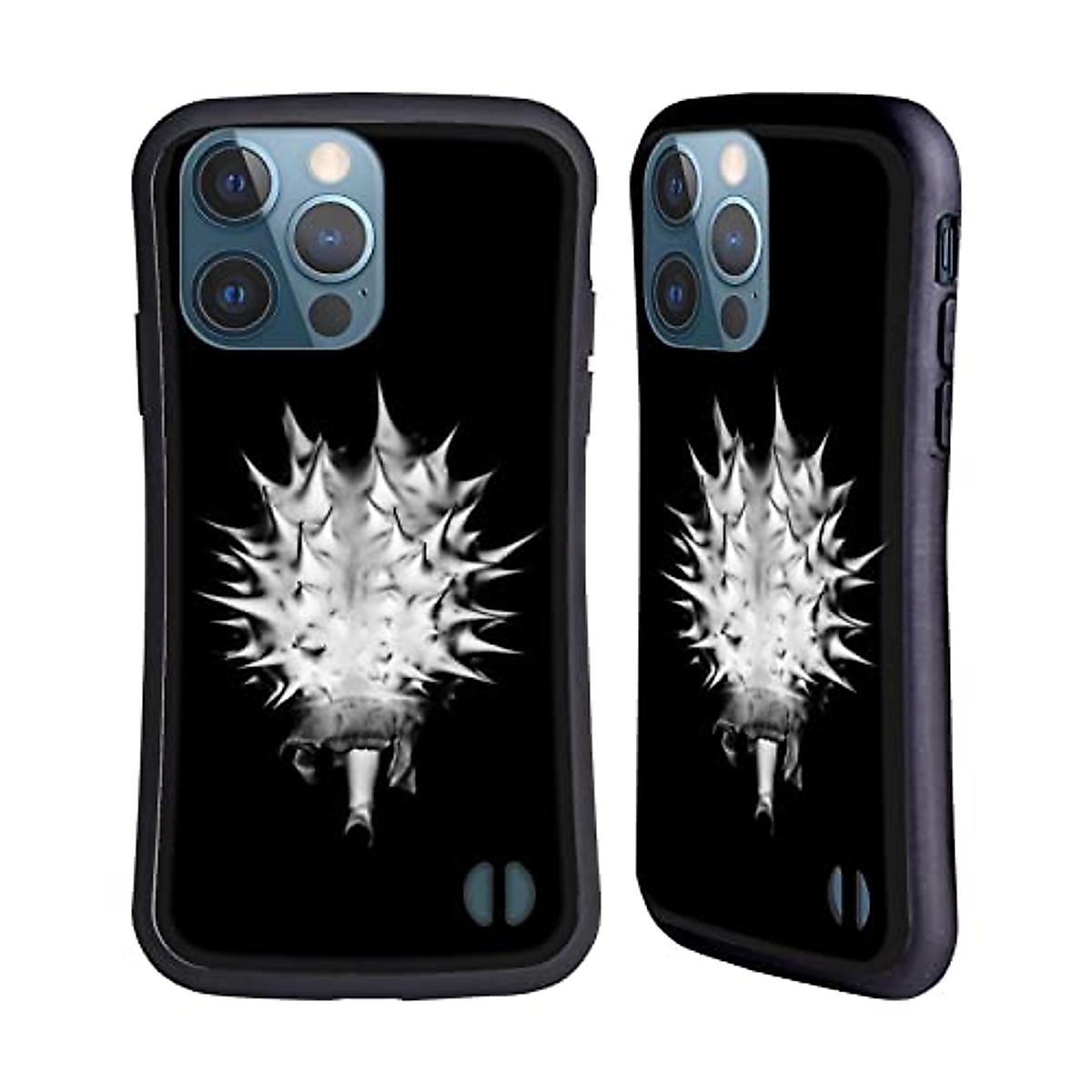 Head Case Designs Officially Licensed Dorit Fuhg Black Nature Photography Hybrid Case Compatible with Apple iPhone 13 Pro