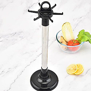 Rooyar Kitchenwares Holder 6-in-1 Vertical Kitchenwares Rack Height 16.5'' Base Diameter 5.1'' Flexible Kitchen Tool Managem