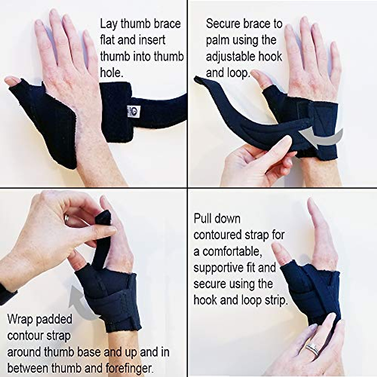 Comfort Cool Thumb CMC Restriction Splint. Available in Thumb Brace Provides Support, Compression. Indications - Arthritis, Tendinitis, Dislocations, Sprains, Repetitive Use. Left Medium