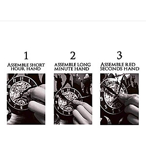 Wall Clock Cute Bear CD ing Great Gift for Grateful Dead Fans Vintage Style Vinyl Hanging