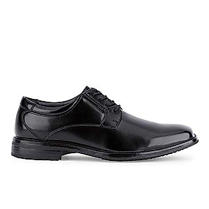 Dockers Mens Irving Slip Resistant Work Dress Oxford Shoe, Black, 10.5 W