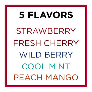 Carmex Daily Care Minis Moisturizing Lip Balm Tubes, SPF 15, Multi-Flavor Lip Balm Pack, 15 Count (3 Packs of 5)