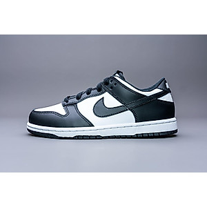 Nike Men's Downshifter 12 Trainers, White/Black/White, 1 Little Kid, White Black White, 1 UK Child