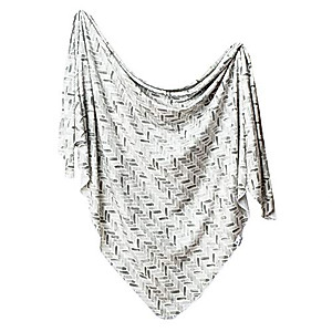 Copper Pearl Large Premium Knit Baby Swaddle Receiving Blanket Alta