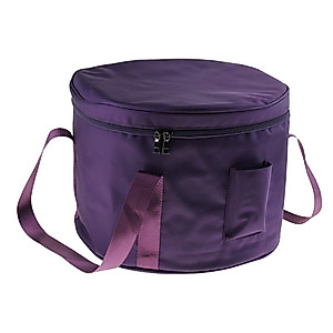 gazechimp 2 Pcs 14in Bowl Carry Cases Travelling Bags Carrier