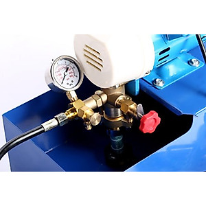 2.5Mpa Electric Pressure Test Pump Hydraulic Piston Testing Pump 220V